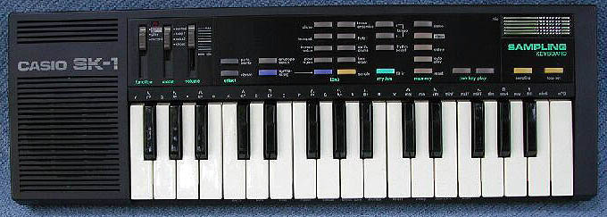 GearBug - Casio Sampling Keyboard SK-1